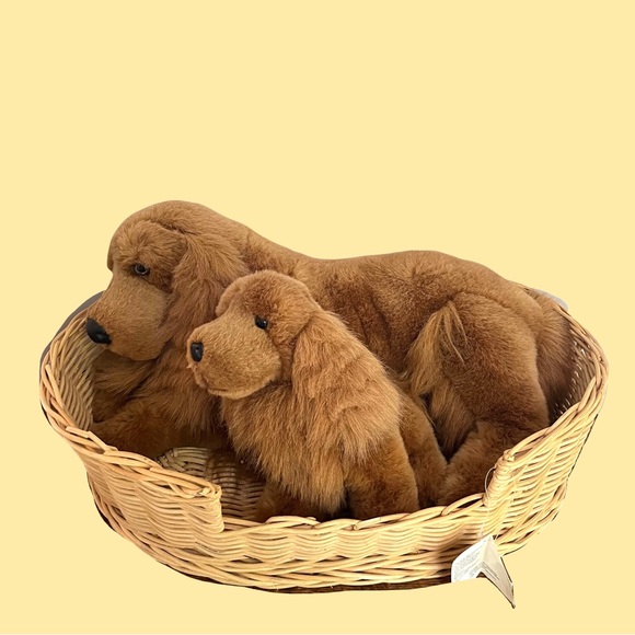 Vintage | Toys | Ej Prima Classic Collection Lifelike Cocker Spaniel ...
